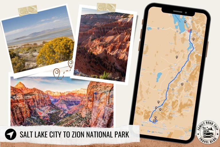 9 Exciting Stops Salt Lake City To Zion National Park