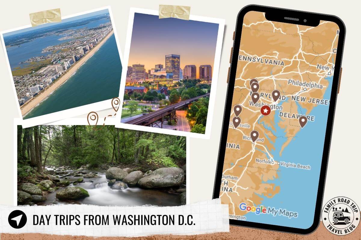 8 Fascinating Day Trips from Washington D.C. | Family Road Trip