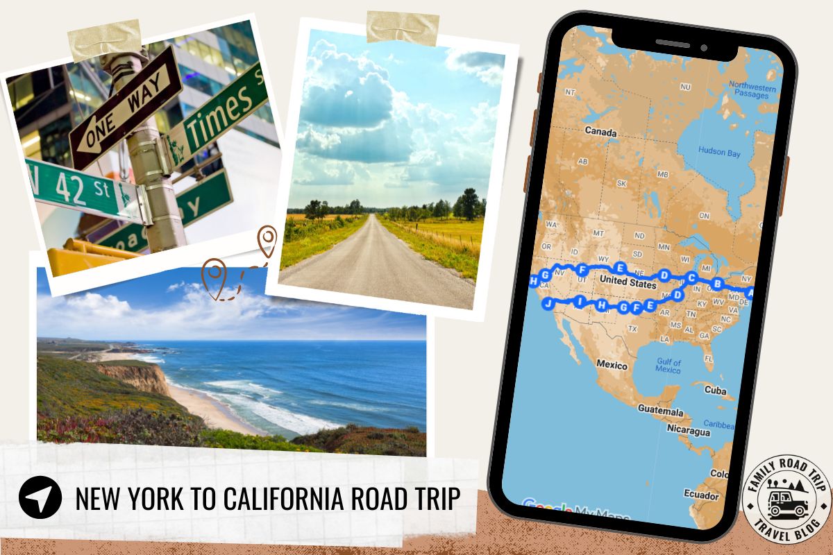 Road Trip New York to California | Family Road Trip