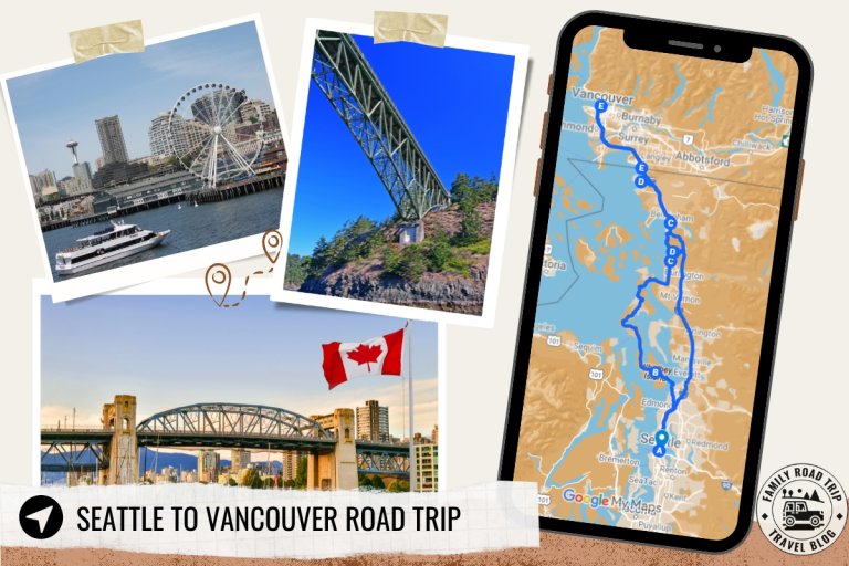 Drive from Seattle to Vancouver - The Scenic Way!