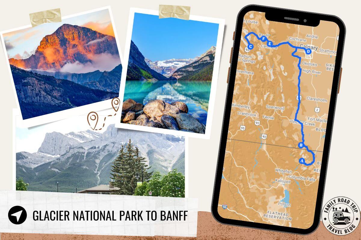 Glacier National Park to Banff - US to Canadian Rockies Road Trip