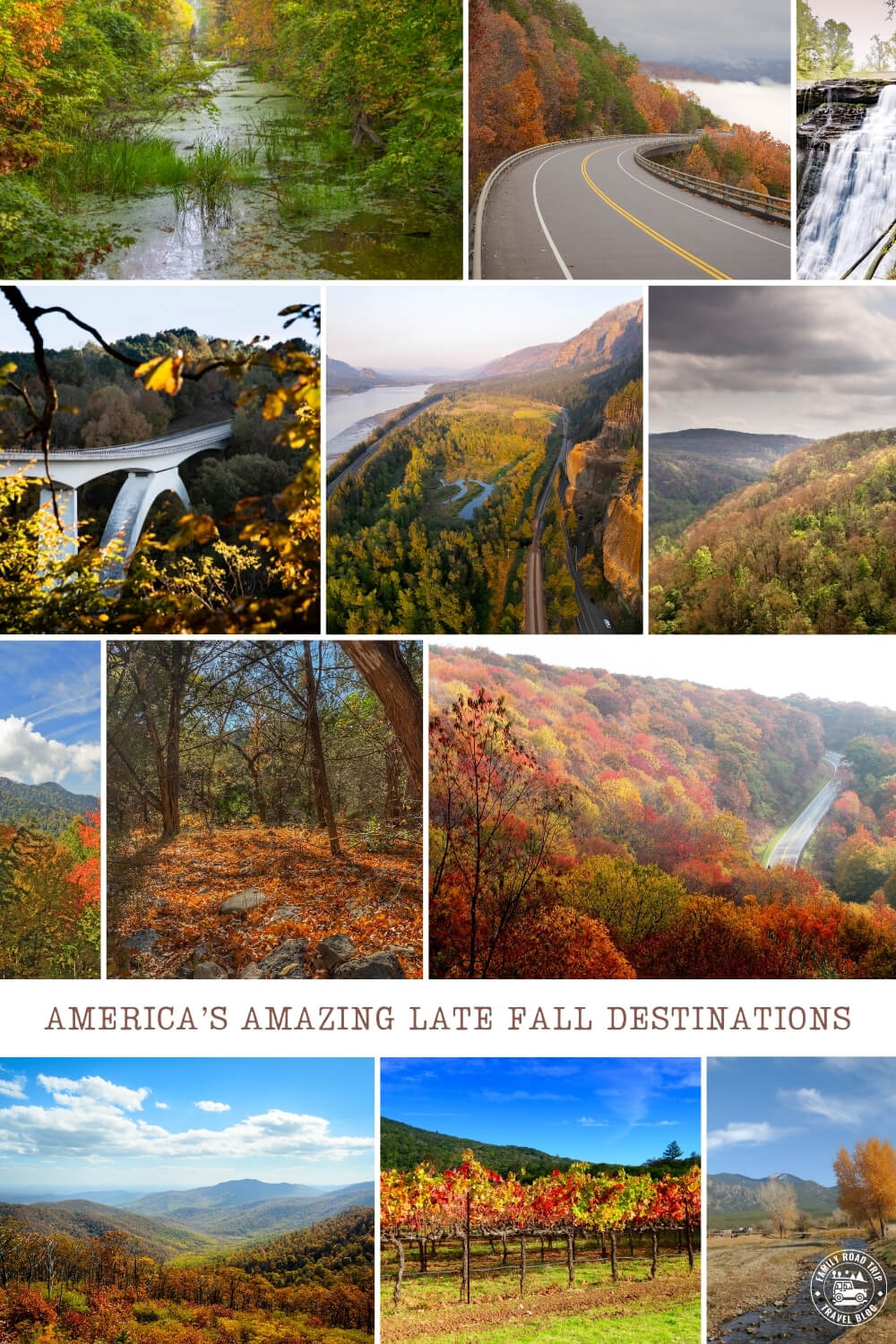Late Fall Road Trips: Grand Finale of Foliage in the USA